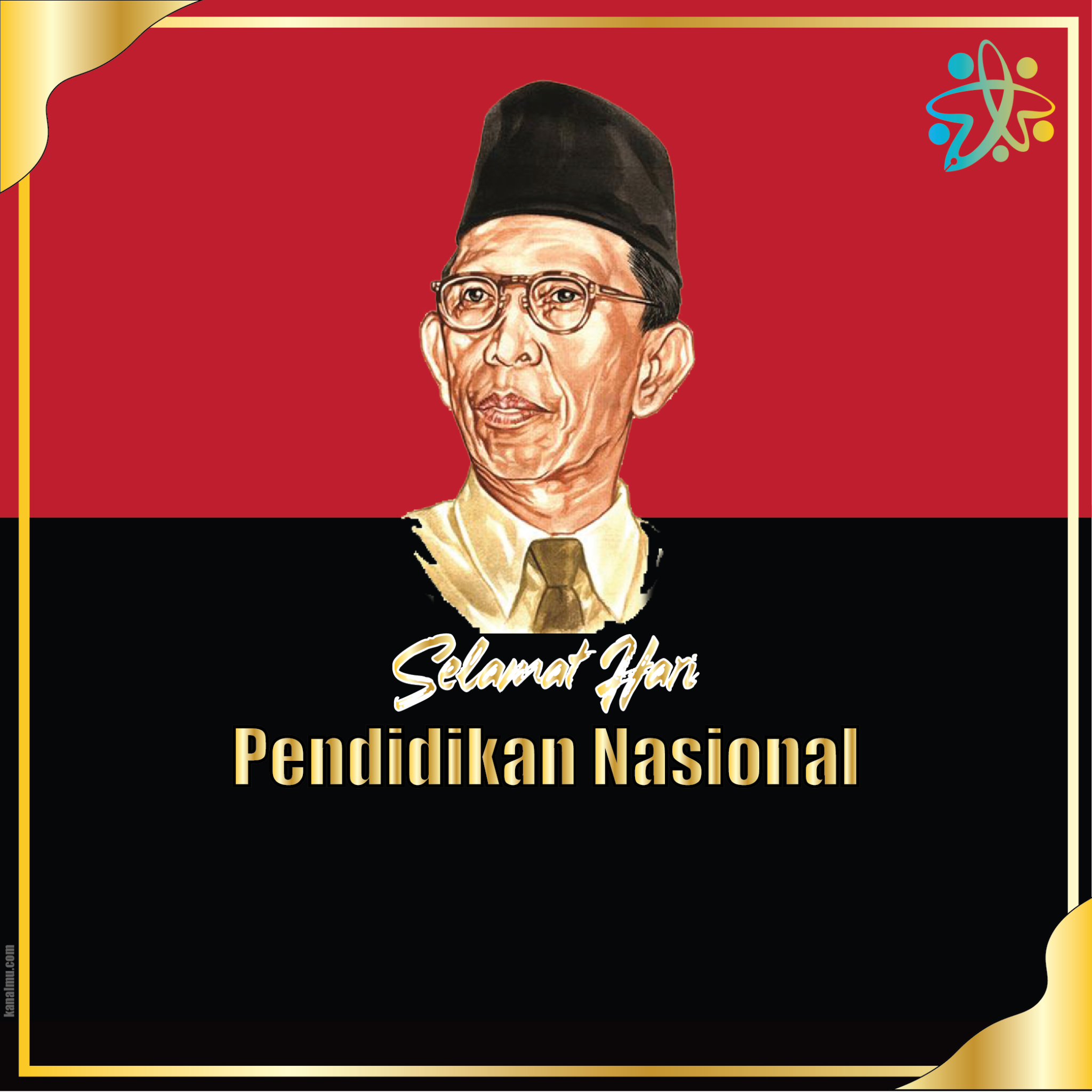 5 Poster Hari Pendidikan Nasional ( HARDIKNAS ) 2 Mei 2022 Siap Edit