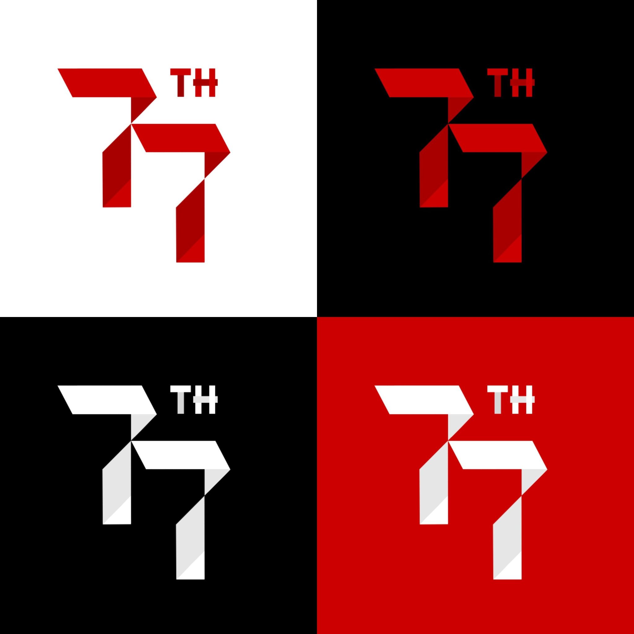 Contoh Logo HUT RI Ke - 77 PNG Tahun 2022