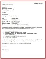 Contoh Lamaran Pekerjaan Yang Benar Format Doc & Pdf Lengkap 2022