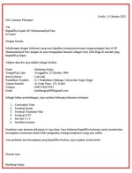 Download 10 Contoh Surat Lamaran Kerja Guru SD Doc Word / Pdf Lengkap