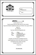Download Template Undangan Tahlil Word 7 Hari, 40 Hari, 100 Hari, 1000 ...