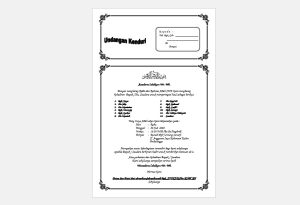 Microsoft Word Undangan Tahlil 7 Hari, 40 Hari, 100 Hari 1000 Hari ...