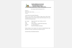 (.doc) 10 Contoh Undangan Maulid Word Yang Bisa Diedit